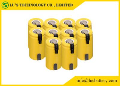 China 1.2V SC Type Nickel Cadmium Battery Sub C Nimh Batteries With Tabs Long Cycle Life​ for sale