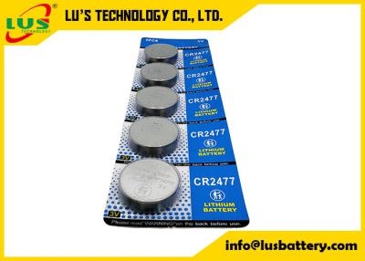 China CR2477 3V Lithium Cell Battery replacement for CR2477-T5 Battery 3.0V Lithium PLC batteries 1100mah for sale