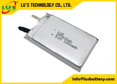 중국 CP502540 리-MnO2 소프트팩 배터리 1200mAh CP 리?? 마그네즈 배터리 CP502537 CP502540 판매용