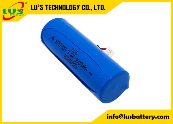 ER17500 3.6v 3600mAh primary Lisocl2 battery 3.6v 3600mah PLC Lithium Battery Pack OEM