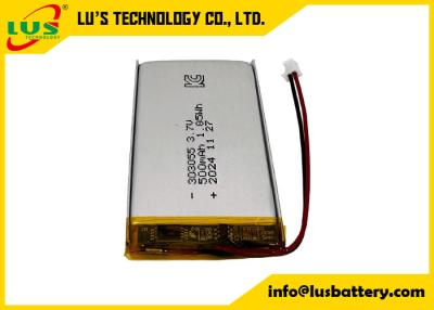 China Lithium Ion Polymer Battery 3.7V500mAh Lp303055 Polymer Lithium Ion Battery 500mAh Customized for sale