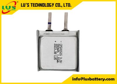 China Lithium manganese soft pack battery CP502425 CP502525 3V battery 550mah thin cell for sale