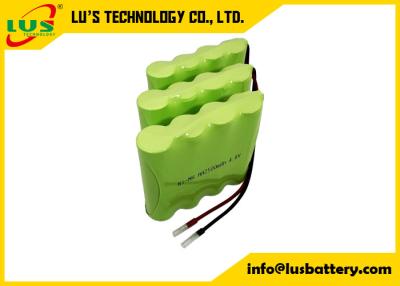 China 2500mah rechargeable battery AA nimh battery pack 4.8Volt ni-mh battery OEM for sale