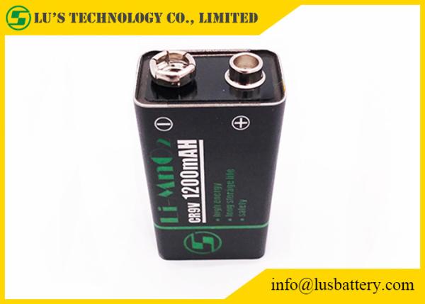 CR9V Manganese Dioxide Limno2 Lithium Battery 1200mAh 9.0V