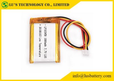 China LP103450 Rechargeable Li Polymer Battery 3.7V 1800mah for sale