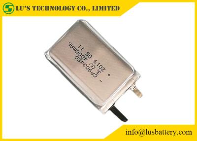 中国 Limno2 CP903450の非再充電可能なリチウム電池4000mah 3.0vの薄いリチウム細胞 販売のため