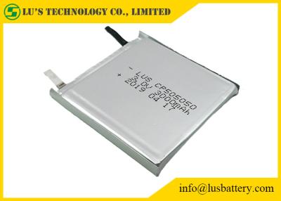 Cina 3,0 cellula eliminabile del sacchetto della batteria sottile di V CP505050 3000mah Limno2 in vendita
