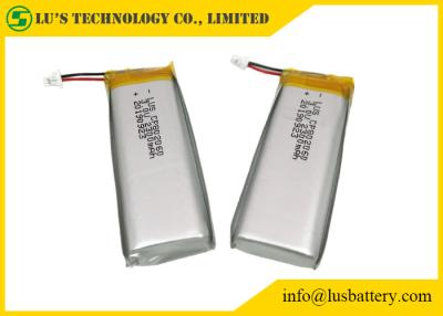 China 3.0V 2300mAh CP802060 Disposable Flexible Lithium Battery With Wires Connector for sale
