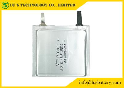 China 3v 1250mah PCB Board Ultra Thin Battery CP255047 RFID Lithium Manganese for sale
