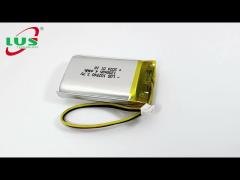 LP102540 lithium polymer battery 3.7v 1200mah rechargeable cell
