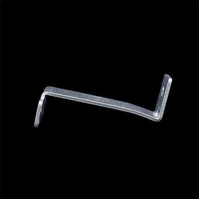 China Z Shaped Bracket Sheet Metal Stamping Parts Cold Dipped Galvanized for sale