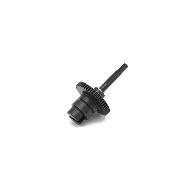Quality Alloy Steel CNC Milling Parts Gear Shaft Precision Cnc Machining Hobbing And Black Oxide Coating for sale