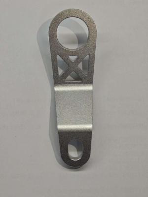 China 6061-T6 Aluminum Alloy Stamping Parts with 5-Axis CNC Milling and Sand-Blasted Black Hard Anodizing for sale