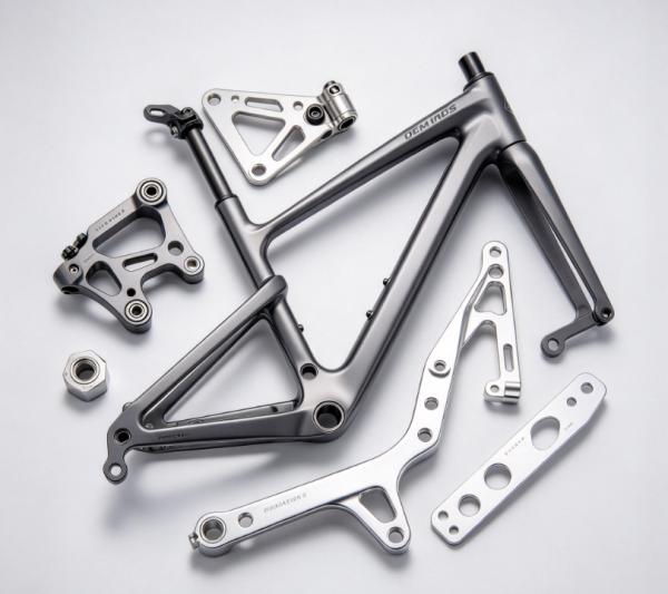 Quality Custom Metal Stamping Parts Bicycle Frame Components OEM Design Service for sale