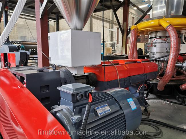 High Output PBAT PLA IBC ABC Multi Layer Three Layer Rotary Die Film Blowing Machine For PE HDPE LDPE LLDPE