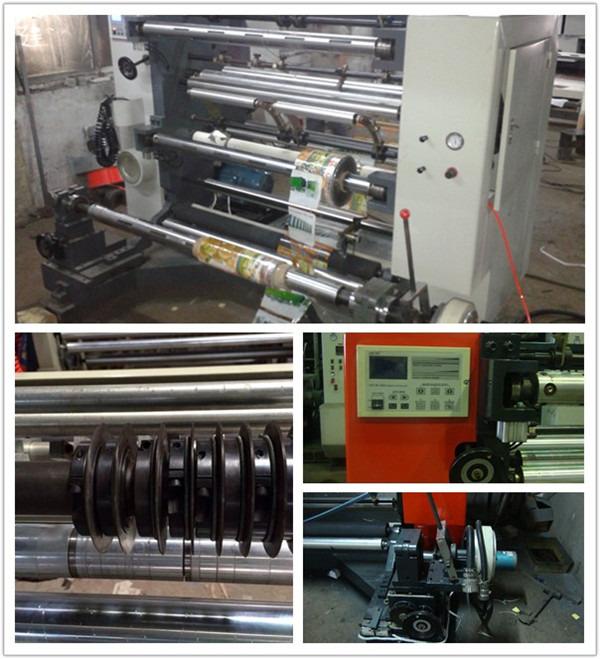 Automatic Plastic Roll Slitting Machine