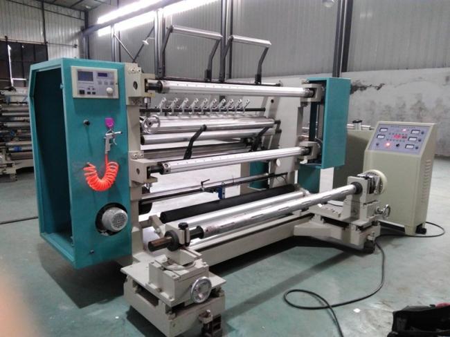 plastic roll slitter rewinder in ruian//Plastic film rewinder