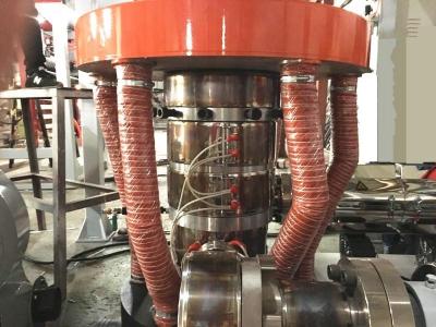 Cina High Speed plastic aba pe pp pbat film blowing machine in vendita