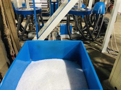 Cina Double Die Head Plastic HDPE LDPE Polythene Biodegradable high output  Plastic film blowing making machine extruder in vendita