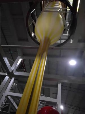 中国 Hot Sale ABA 3 layers high speed PE biodegradable plastic agriculture shrink film blowing machine factory price 販売のため