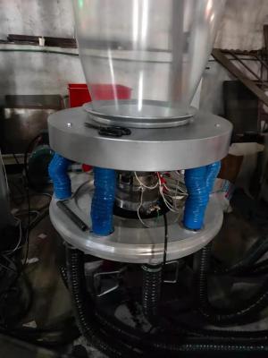 Cina HDPE LDPE Biodegradable Double rewinder  embossing blown film machine plastic bag extrusion machine in vendita