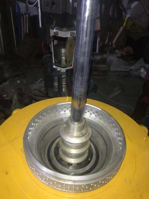 Cina Three layer ABC HDPE LDPE PE plastic Biodegradable rotary die head film blown extruder machine factory price in vendita
