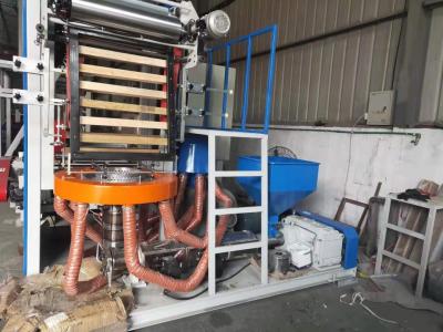 Cina high speed taiwan quality mini plastic film pe hdpe ldpe biodegradable blowing machine extruder Moulding in vendita
