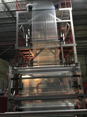 Cina ABA PE Film Blowing Machine Three Layers High Productivity Extrusion Machine in vendita