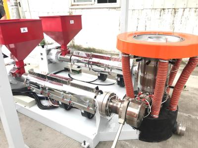 China 3 layer ABC HDPE LDPE PE plastic Biodegradable blown extruder machine price à venda