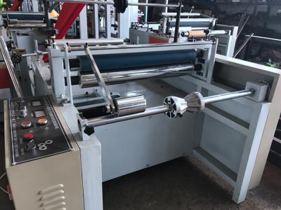 Cina Roll-to Roll Plastic film triangle folding and rewinding machine for PE HDPE LDPE PP BOPP OPP in vendita
