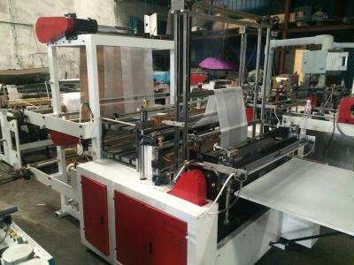 Cina Top sale High speed 4 line garbage bag making machine semi auto plastic shopping bag machine in vendita