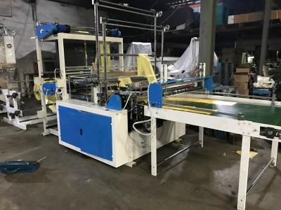 中国 High quality Hot sealing 4 lines cold cutting shopping bag garbage  bag making machine 販売のため