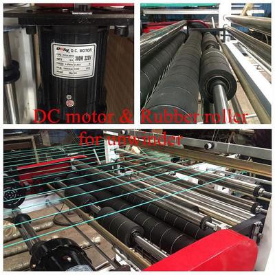 中国 High quality Hot sealing 4 lines cold cutting shopping bag garbage  bag making machine 販売のため