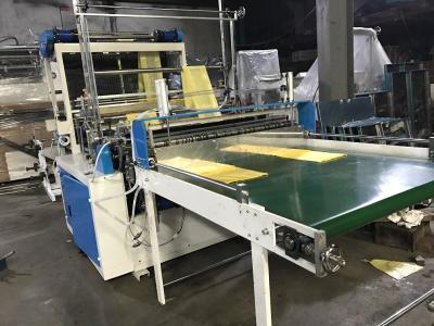 中国 High quality Hot sealing 4 lines cold cutting shopping bag garbage  bag making machine 販売のため