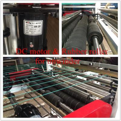 中国 CE Certificated Full Automatic 4 Line Hot Sealing Plastic Bag Making Machine Vest Bag  Garbage Bag Making Machine 販売のため