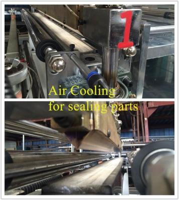 中国 CE Certificated Full Automatic 4 Line Hot Sealing Plastic Bag Making Machine Vest Bag  Garbage Bag Making Machine 販売のため