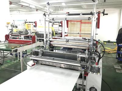 China High speed Four Line six line  Automatic nylon Shopping Bag Biodegradable Garbage Bag Making Machine factory price Te koop