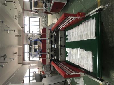 Cina High speed Full automatic biodegradable  plastic shopping bag garbage nylon carry bag making machine price in vendita