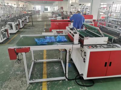 Cina BOPP OPP PE heat cutting side sealing bag making machine in vendita