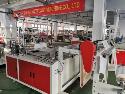 Cina High quality 2 Layers heat sealing and cold cutting plastic bag making machine hot sales with good price in vendita