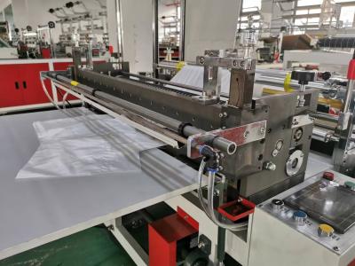 Cina High quality 2 Layers heat sealing and cold cutting plastic bag making machine hot sales with good price in vendita