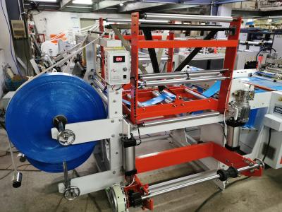 中国 Full automatic plastic garbage bag biodegradable roll trash bag making machine plant price 販売のため