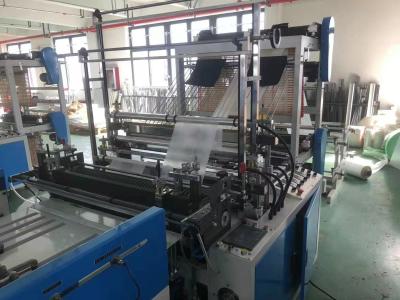 Cina Full Automatic High Speed four line Plastic Shopping Bag Making Machine nylon garbage bag machine plant price in vendita