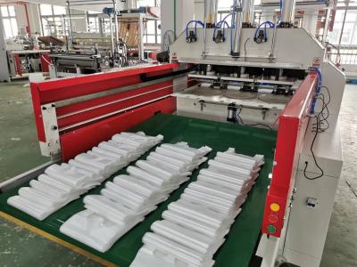 Китай Heating Sealing Cutting Machine For Plastic Garbage Bag High Speed 6 Lines продается
