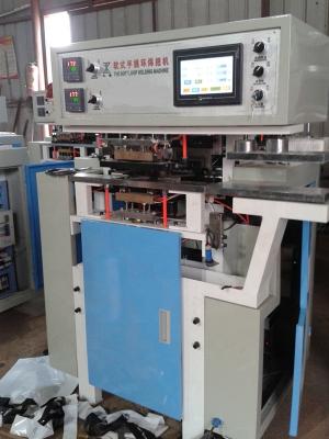 Cina High speed automatic carry plastic patch bag making machine in vendita