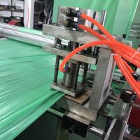China Computer control HDPE plastic cornstarch biodegradable drawstring rope tie garbage bag making machine for sale