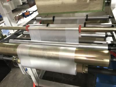 China Biodegradable Bio Disposable Rolling Polythene Plastic Garbage Bag Making Machine plant for sale