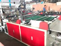 China High speed bread side sealing plastic bopp computer control  heat cutting bag making machine for sale