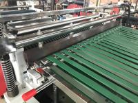 China High speed bread side sealing plastic bopp computer control  heat cutting bag making machine for sale