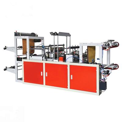 Cina Shopping bag making machine price continuous rolling flat bag trash bag cutting machine in vendita